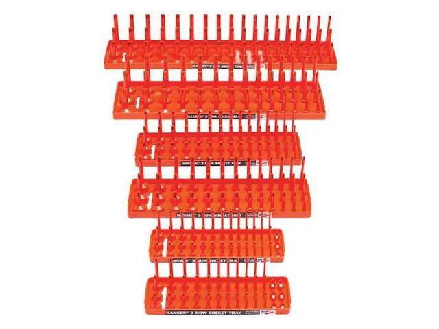 Click here for HANSEN 92015 SocketTray Orange Plastic 41/4in 1PK prices