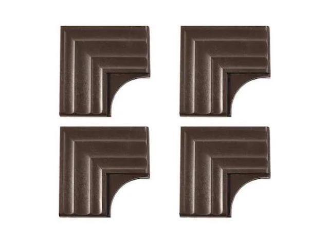 Click here for MIRREDGE 53514 3 W  Wood Grain Corner Plates prices