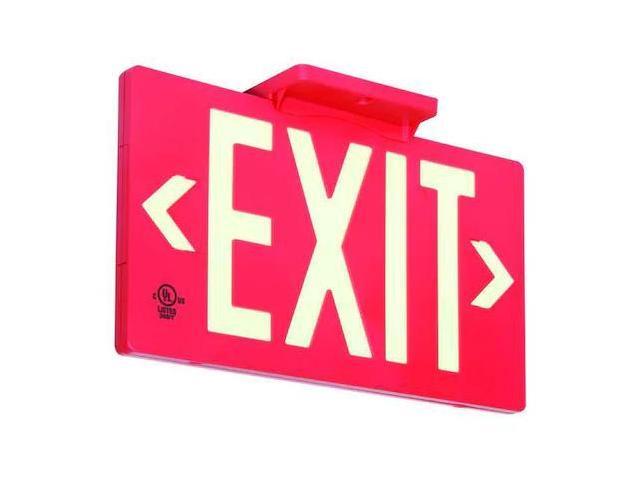 Click here for ZORO SELECT GRAN11417 Exit Sign 8 3/4 in x 15 1/2... prices