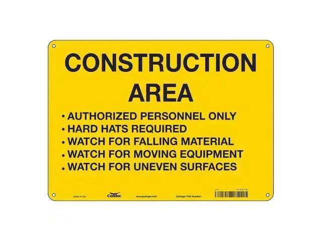Click here for CONDOR 476H70 Safety Sign  10 in Height  14 in Wid... prices