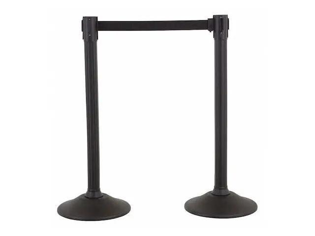 Click here for US WEIGHT U2000 Barrier Post with Belt HDPE Black... prices