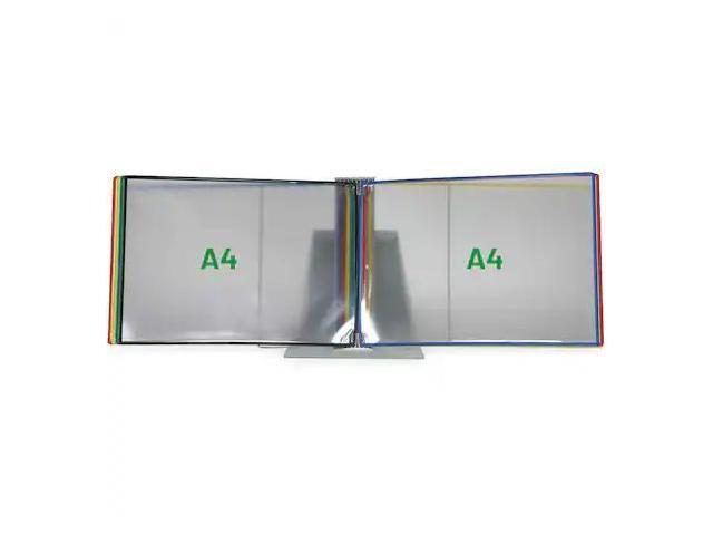 Click here for TARIFOLD D291A4LAN Desk Unit  10 Assorted Color Po... prices