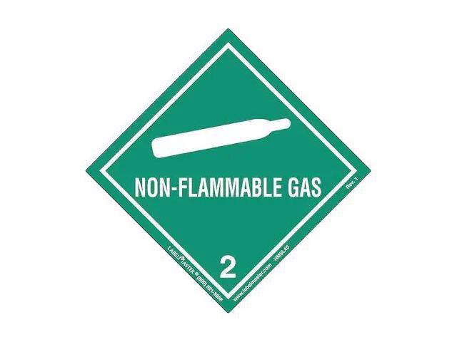 Click here for LABELMASTER HMSL45S Non-Flammable Gas Label Worde... prices