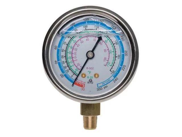 Click here for DAYTON 4PDK2 Gauge 2-3/4 In Dia Low Side Blue 350... prices