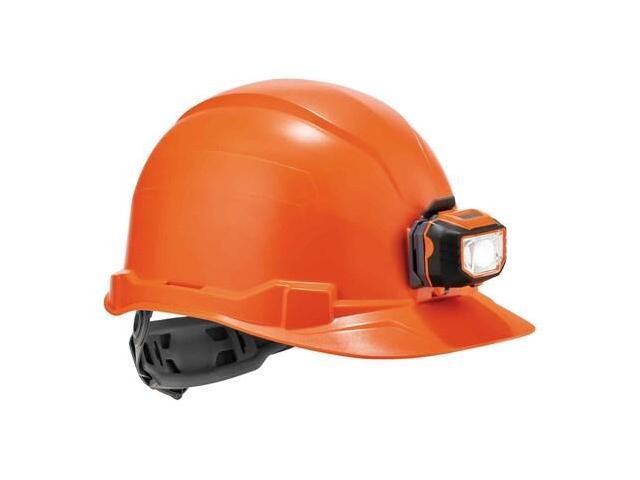 Click here for ERGODYNE 8970-LED Orange Class E Hard Hat Cap w/Ra... prices