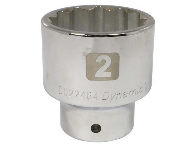 Click here for DYNAMIC D022464 3/4 Drive  2 SAE Socket  12 Points prices