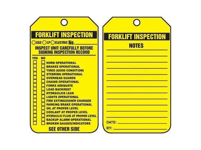 Click here for ACCUFORM TRS336PTP Tag  Forklift  Plastic  5 3/4 i... prices