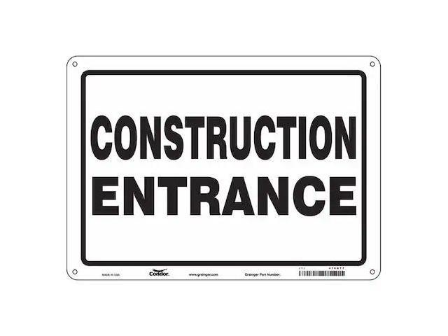 Click here for CONDOR 476H77 Safety Sign  10 in Height  14 in Wid... prices