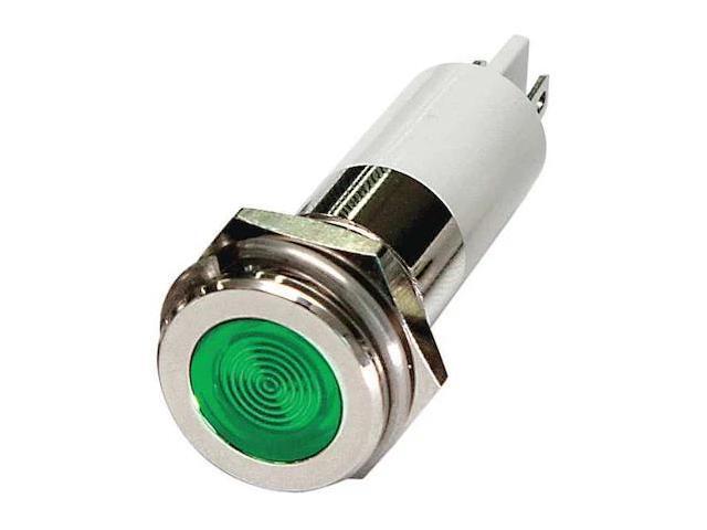 Click here for ZORO SELECT 24M134 Flat Indicator Light Green 24VD... prices