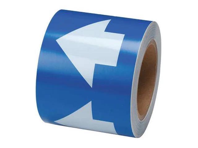 Click here for BRADY 91289 Arrow Tape  Vinyl  4 in W x 90 ft. L... prices
