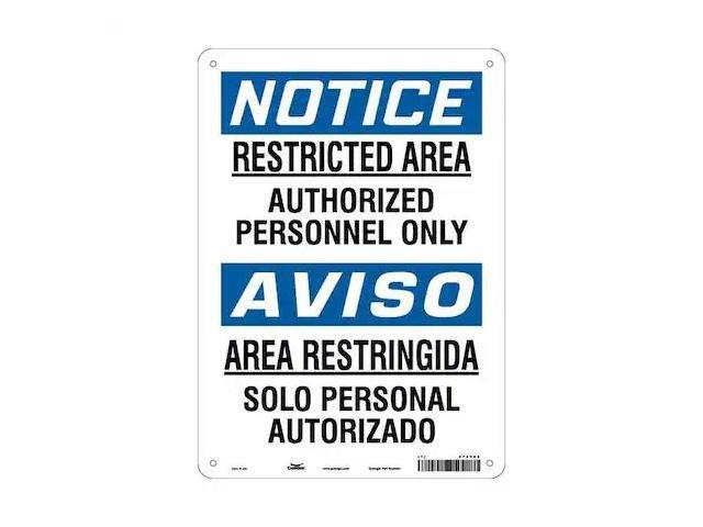 Click here for CONDOR 472V62 Safety Sign  14 in Height  10 in Wid... prices