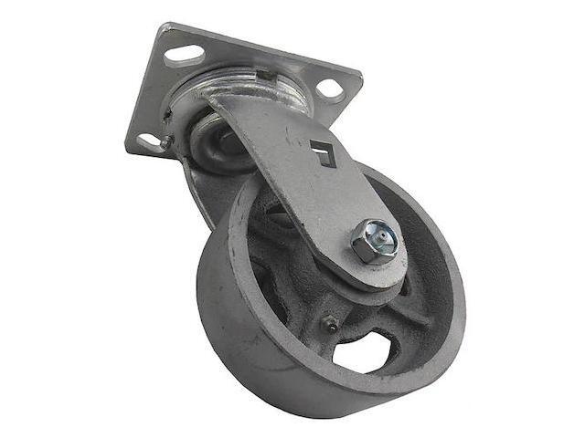 Click here for ZORO SELECT 1NWL4 Swivel Plate Caster Cst Irn 5 in... prices