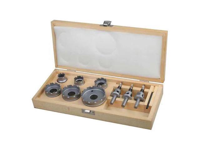 Click here for WESTWARD 6EXN7 Hole Cutter Kit Carbide 9 Pc prices