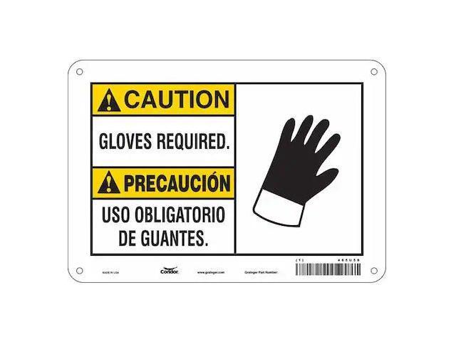 Click here for CONDOR 465U58 Safety Sign Personal Protection 7 H... prices