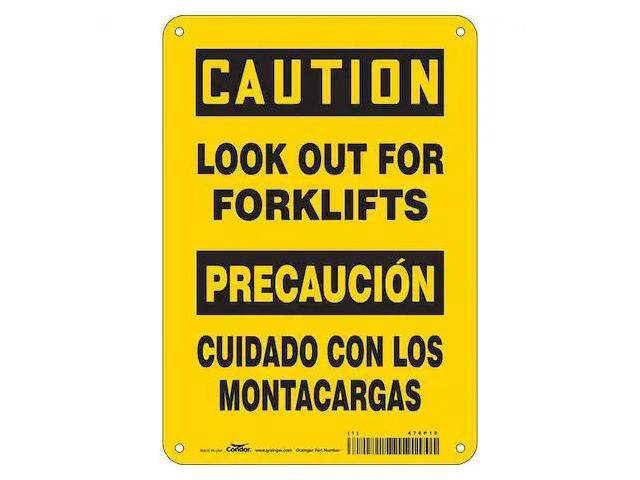 Click here for CONDOR 476P16 Safety Sign  10 in Height  7 in Widt... prices