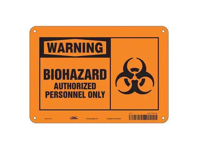 Click here for CONDOR 447X42 Biohazard Sign  7 in H  10 in W  Ver... prices
