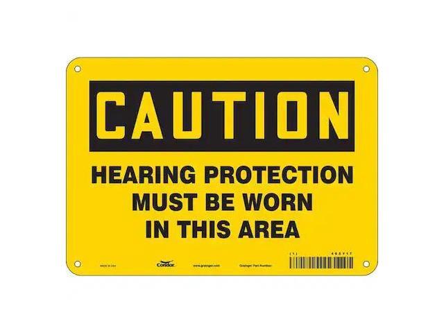 Click here for CONDOR 465Y17 Safety Sign  7 in Height  10 in Widt... prices