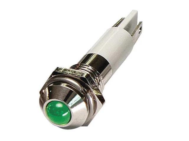 Click here for ZORO SELECT 24M044 Round Indicator Light Green 12V... prices