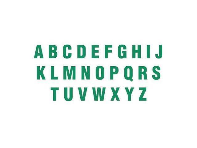 Click here for MAGNA VISUAL DCA-156 Die Cut Letter Magnets  Green... prices