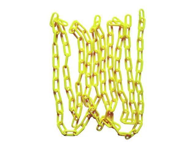 Click here for ZORO SELECT 33L678 Plastic Chain 2 In x 100 ft Yel... prices