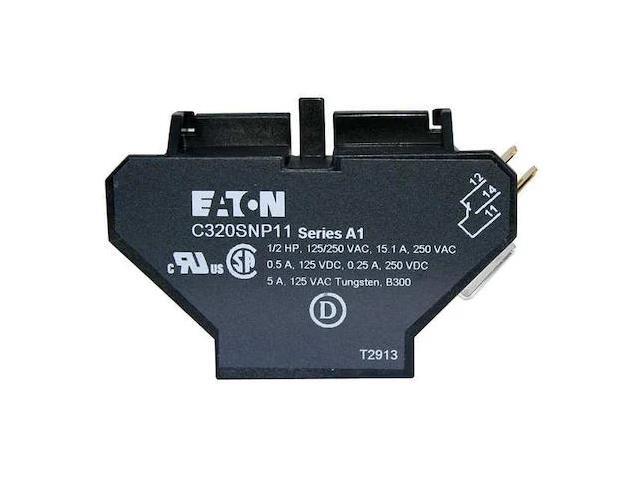 Click here for EATON C320SNP11 Cutler-Hammer Aux Contact Block 1N... prices