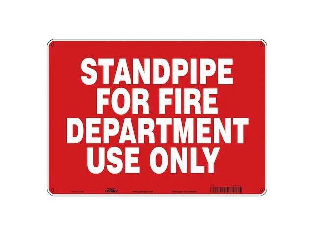 Click here for CONDOR 469F01 SAFETY SIGN FIRE AND EMERGENCY  10 i... prices