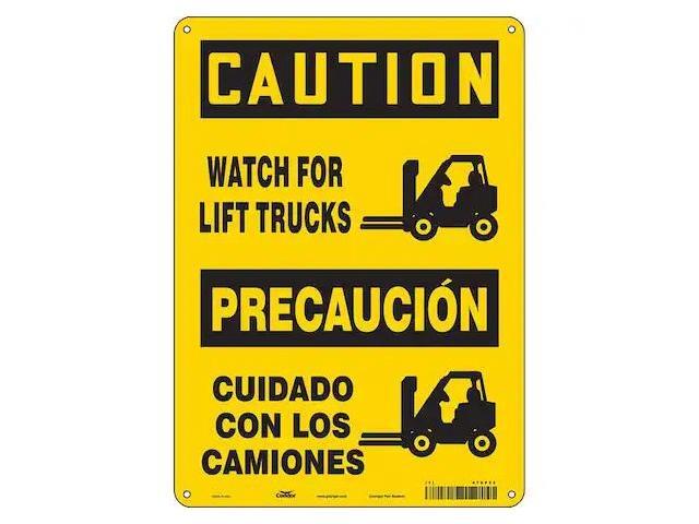 Click here for CONDOR 476P52 Safety Sign  14 in Height  10 in Wid... prices