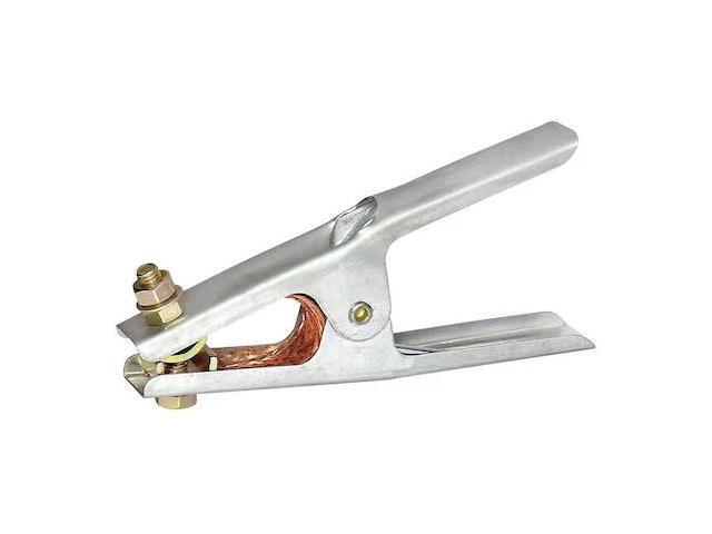 Click here for ZORO SELECT 19N765 Steel Ground Clamp 200A  Jaw Op... prices