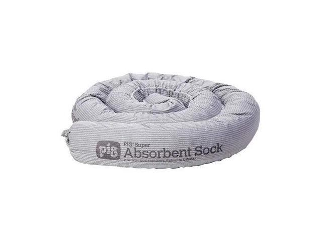 Click here for PIG PIG214 Sorbent Sock  24 gal  3 1/4 in x 7 ft... prices