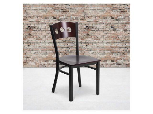 Click here for FLASH FURNITURE 2-XU-DG-6Y2B-WAL-MTL-GG Bk/Wal 3 C... prices