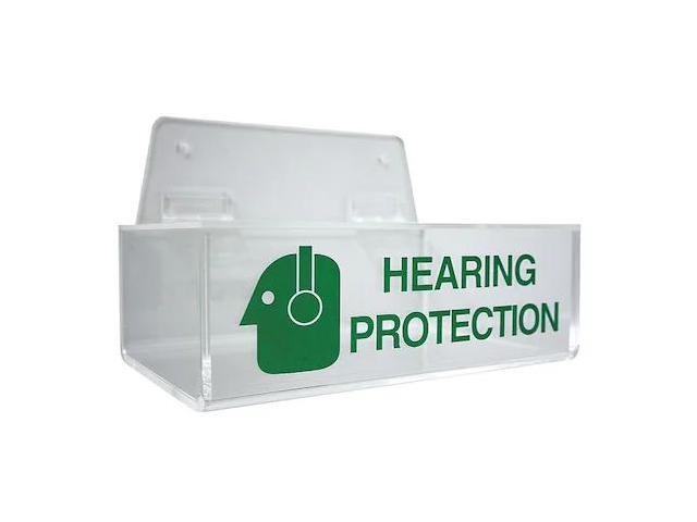 Click here for ZORO SELECT 23Z422 Ear Plug Dispenser  Clr Acrylic... prices