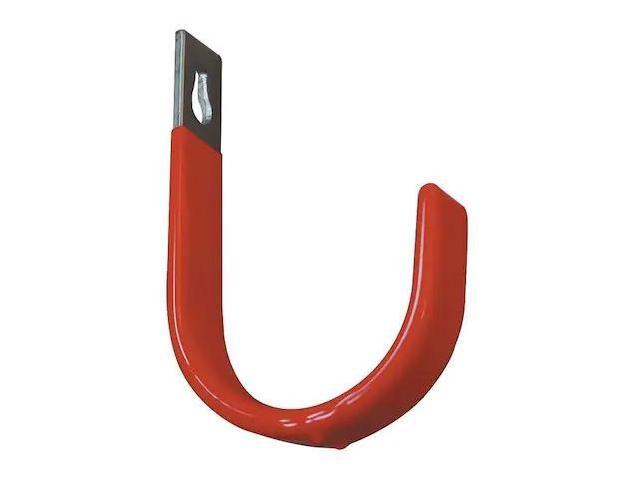 Click here for ZORO SELECT 4ERV9 Steel Hook Orange Vinyl Coated 9... prices