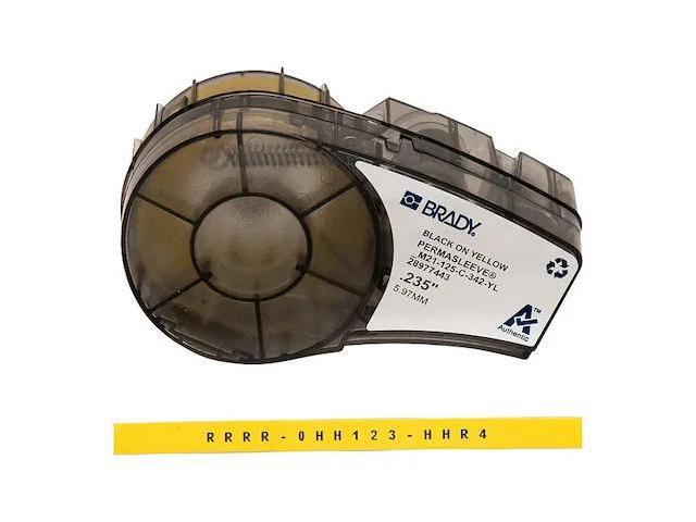 Click here for BRADY M21-125-C-342-YL Wire Marking Sleeves Black/... prices