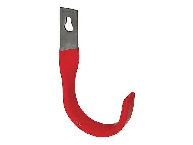 Click here for ZORO SELECT 4ERW1 Steel Hook Orange Vinyl Coated 6... prices