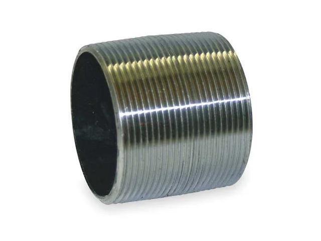 Click here for ZORO SELECT 1LMU6 2 MNPT x MNPT Black Close Pipe N... prices