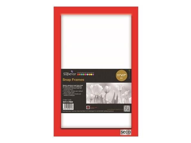 Click here for SECO SN1117RED Poster Snap Frame  11 x 17  1 Profi... prices
