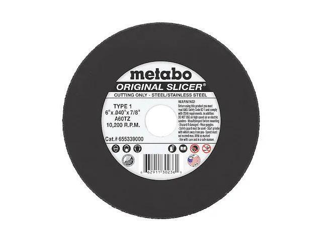 Click here for Metabo Slicer Cut Off Wheel 6 X .040 prices