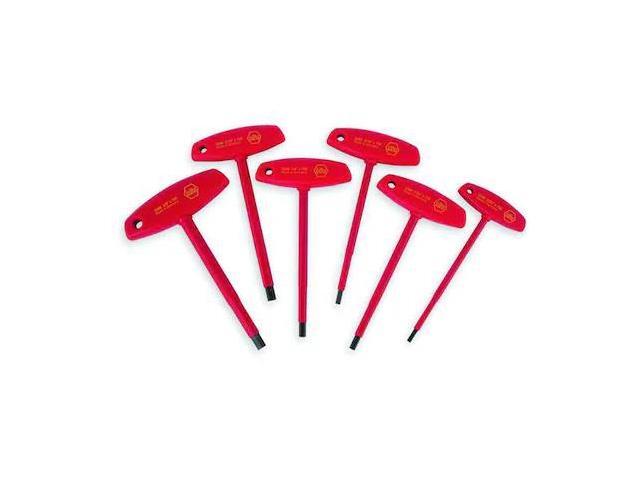 Click here for WIHA 33490 6 Piece SAE T-Shape Hex Key Set  33490 prices