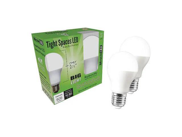 Click here for MIRACLE LED 602186 5 W  Compact LED Bulb  White  A... prices