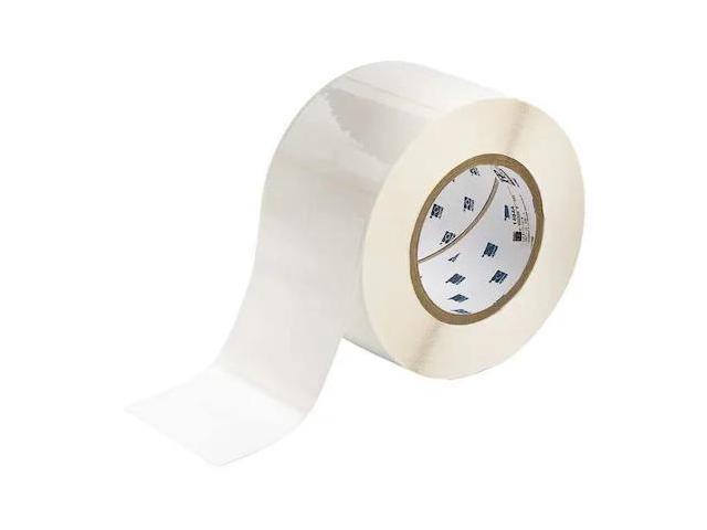 Click here for BRADY THT-19-423-1 3 x 2 White Label  Polyester prices