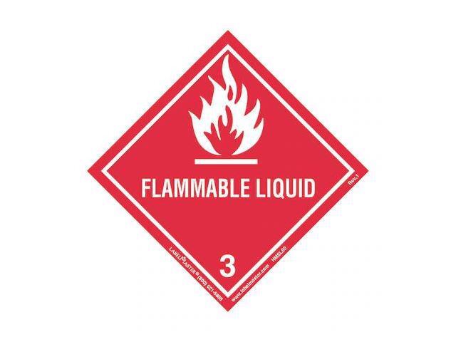 Click here for LABELMASTER HMSL60S Flammable Liquid Label Worded... prices
