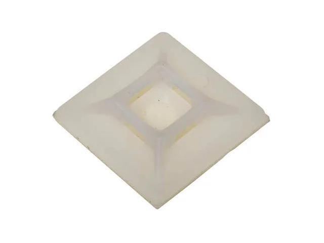 Click here for ZORO SELECT 6EEE8 Cable Tie Mounting Pad  4 Entrie... prices
