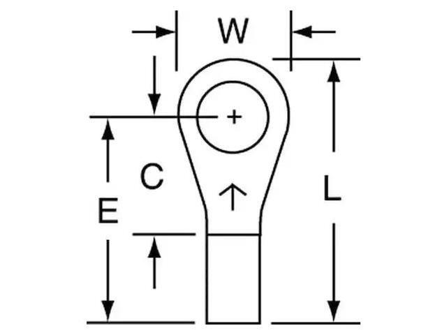 Click here for 3M M14-10R/LK 16-14 AWG Non-Insulated Ring Termina... prices