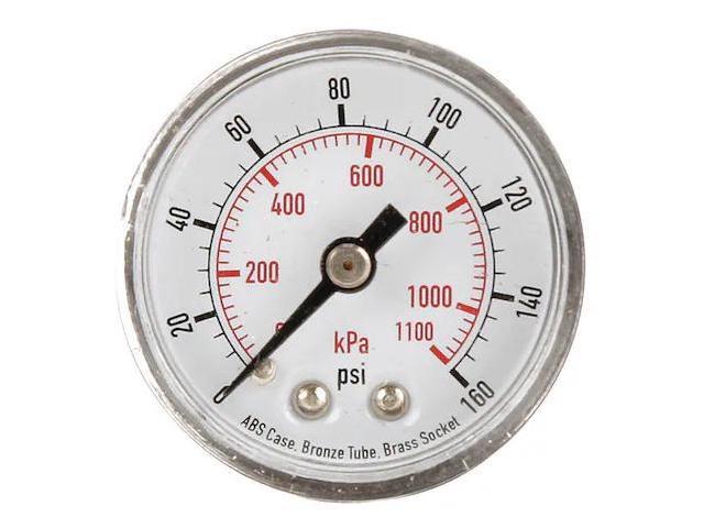 Click here for ZORO SELECT 4FLZ8 Pressure Gauge  Commercial  0 to... prices
