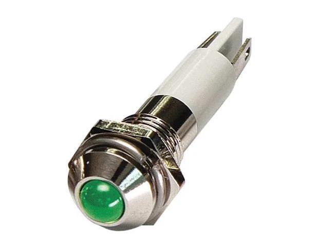 Click here for ZORO SELECT 24M047 Round Indicator Light Green 24V... prices