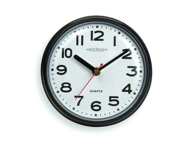 Click here for ZORO SELECT 6NN64 7 Analog Quartz Wall Clock  Blac... prices