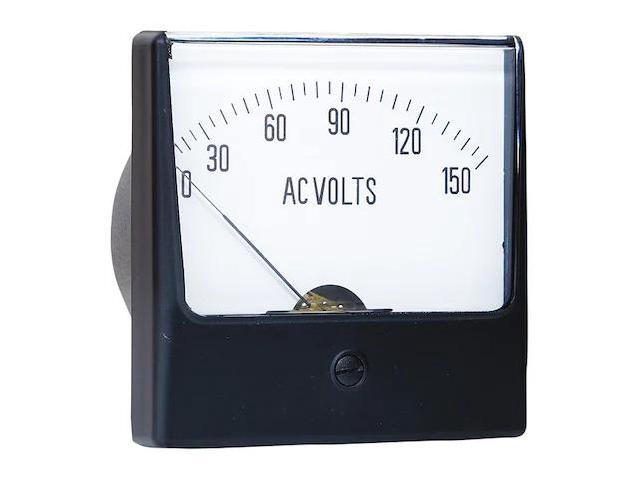 Click here for ZORO SELECT 12G404 Analog Panel Meter AC Voltage 0... prices