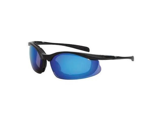 Click here for CROSSFIRE 828 Safety Glasses  Wraparound Blue Mirr... prices