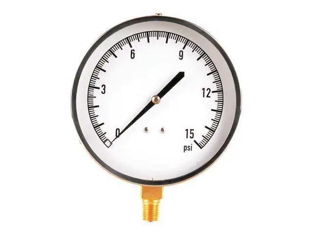 Click here for ZORO SELECT 18C746 Industrial Pressure Gauge  0 to... prices