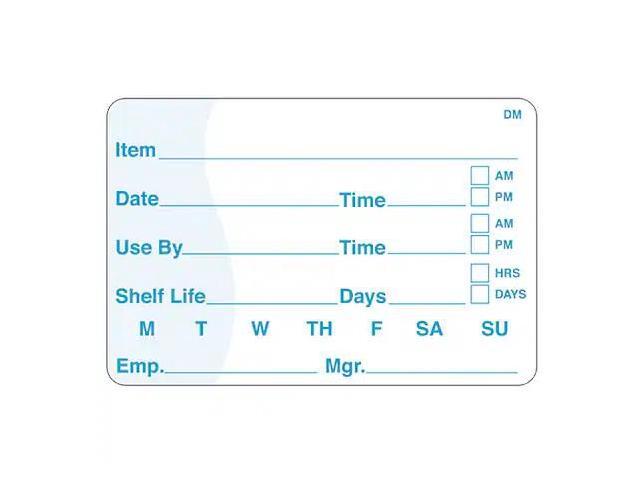 Click here for DAYMARK 113390 Shelf Life Label 2 In. H 3 In. W PK... prices
